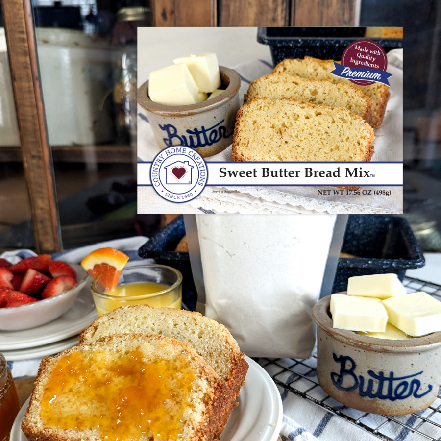 Sweet Butter Bread Mix - NEW RELEASE – Country Home Creations