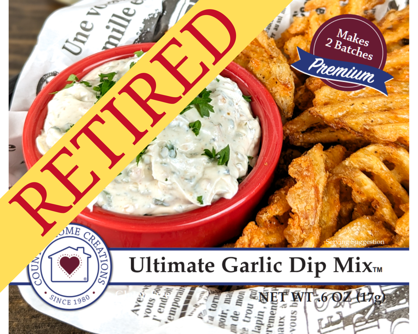 Ultimate Garlic Dip Mix – Country Home Creations