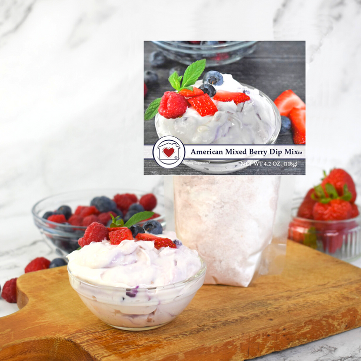 American Mixed Berry Dip Mix – Country Home Creations