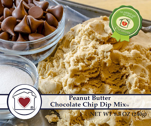 Peanut Butter Chocolate Chip Dip Mix – Country Home Creations