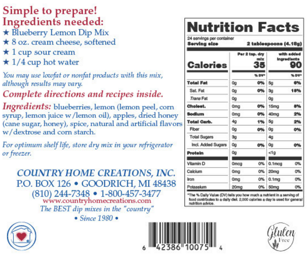 Dip & Spread Mixes – Page 2 – Country Home Creations