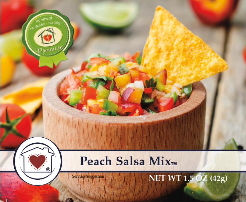 Peach Salsa Mix – Country Home Creations